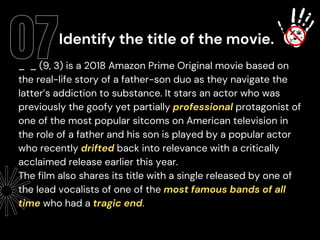 This Quiz is better than drugs, Jeremy (DFW) | PDF