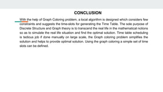 College Timetable Scheduling System | PPT