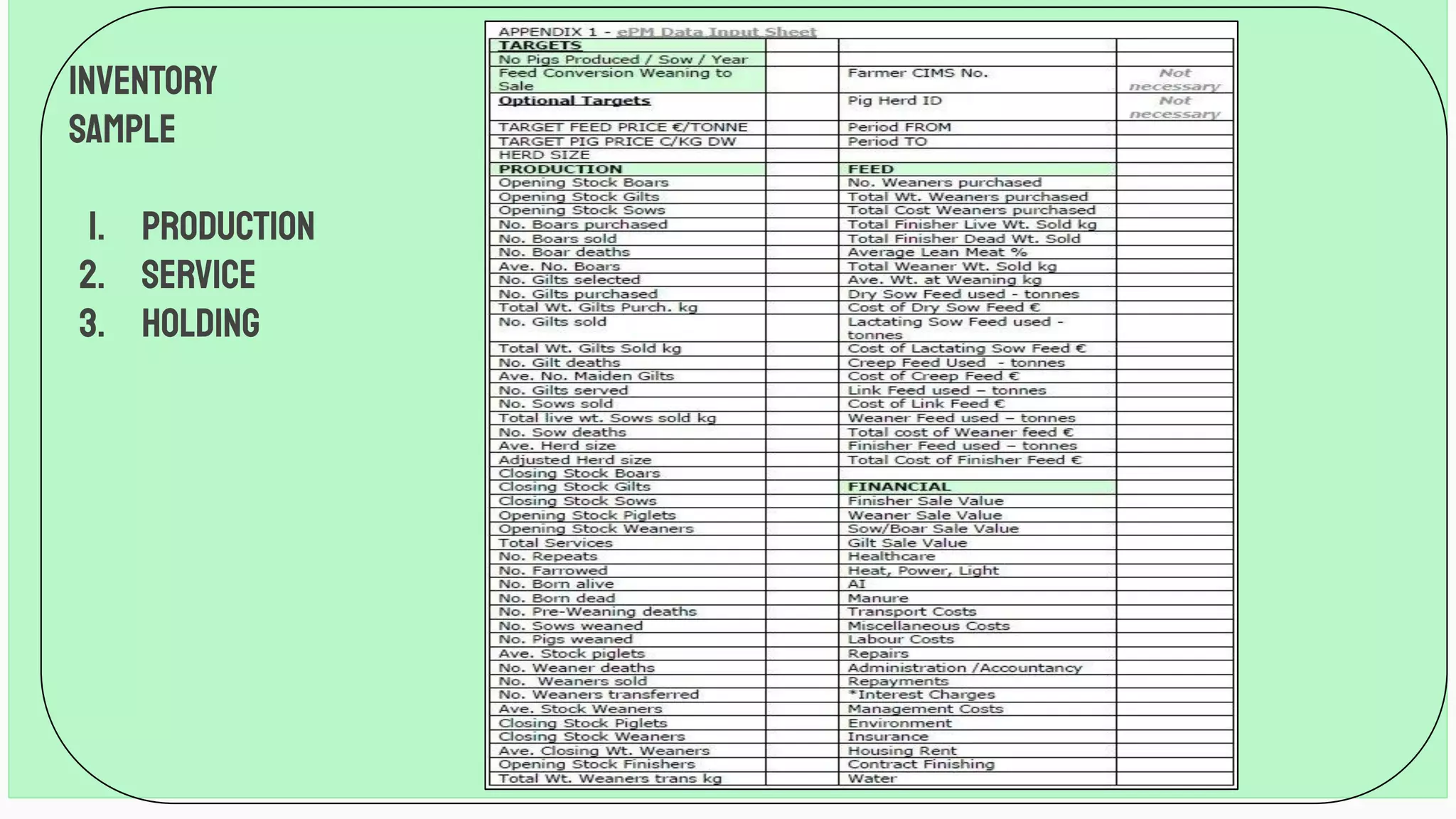 Farm record management | PDF