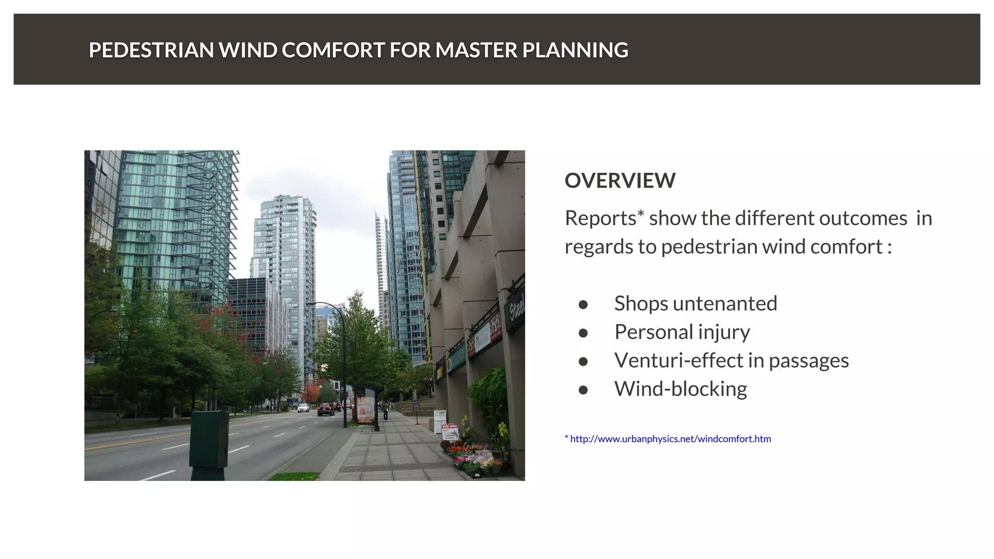 Pedestrian Wind Comfort Assessment for Master Planning | PDF