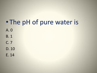 The PH Scale | PPTX
