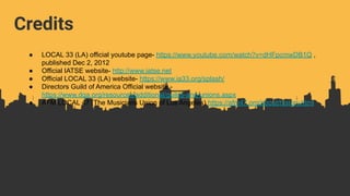 Union Organizations you should know about | PPT