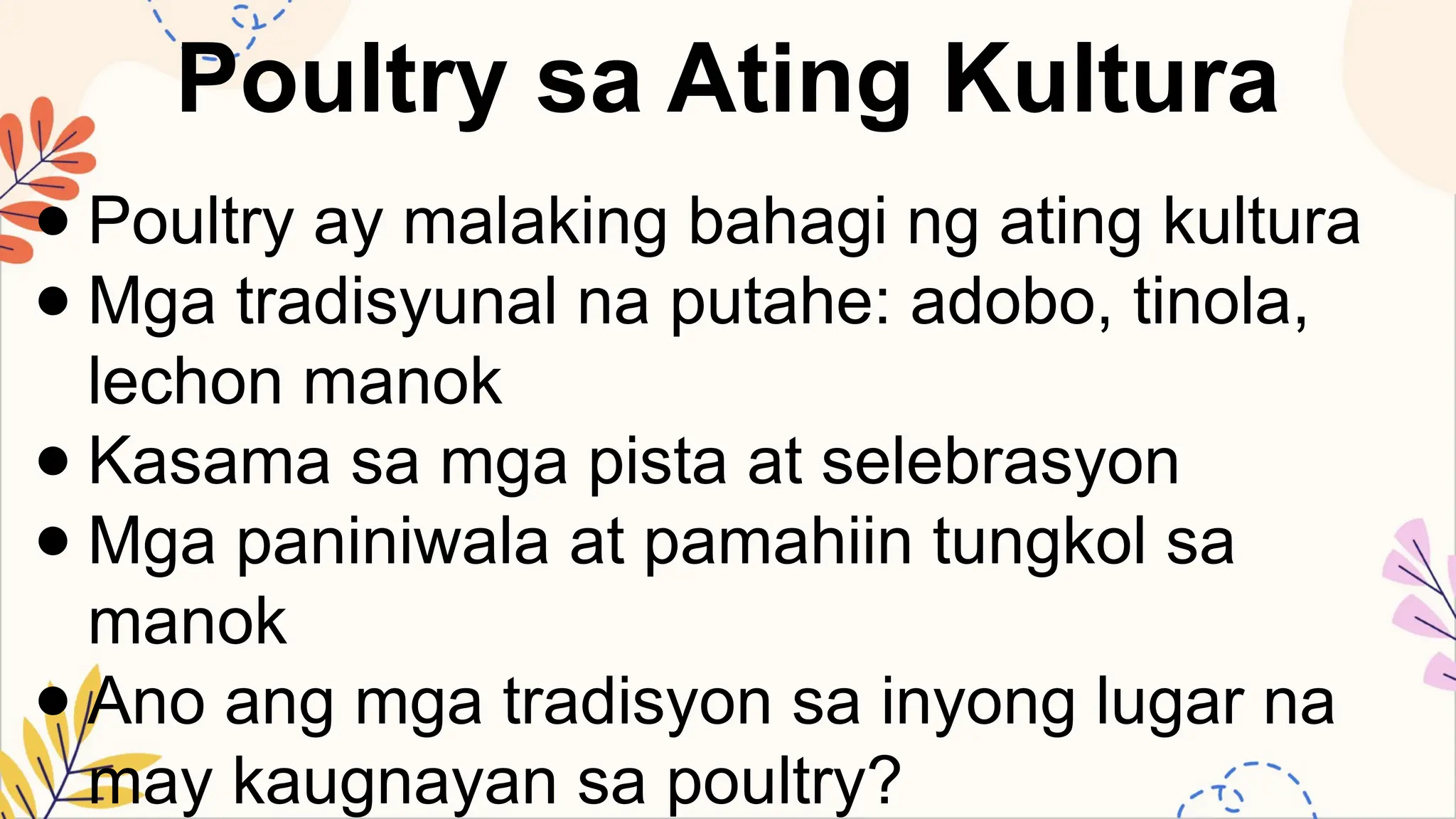 Copy of EPP5 Q2 9 natatalakay ang pag-aani ng alagang poultry animals ...