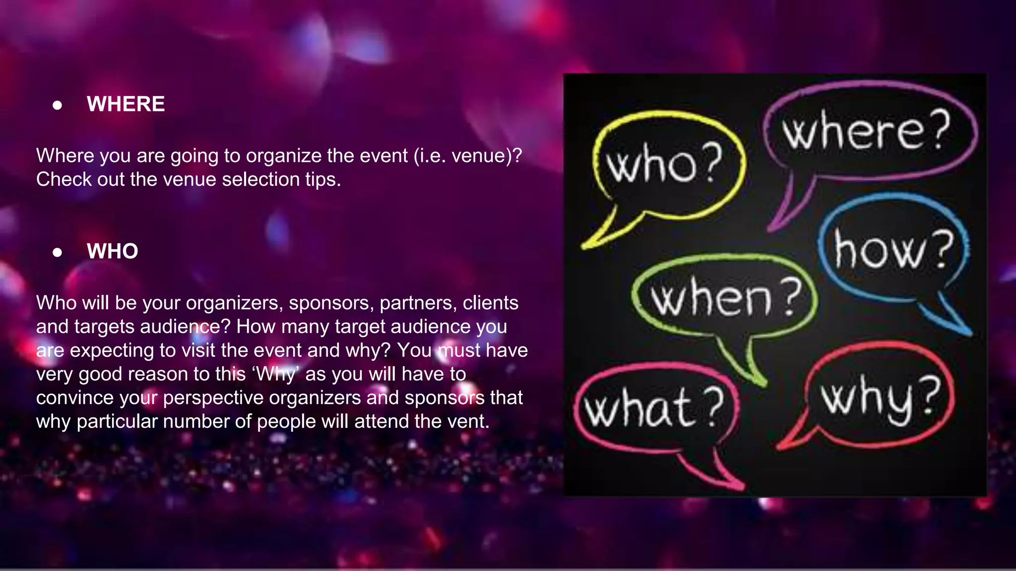 Event management ppt. | PPTX