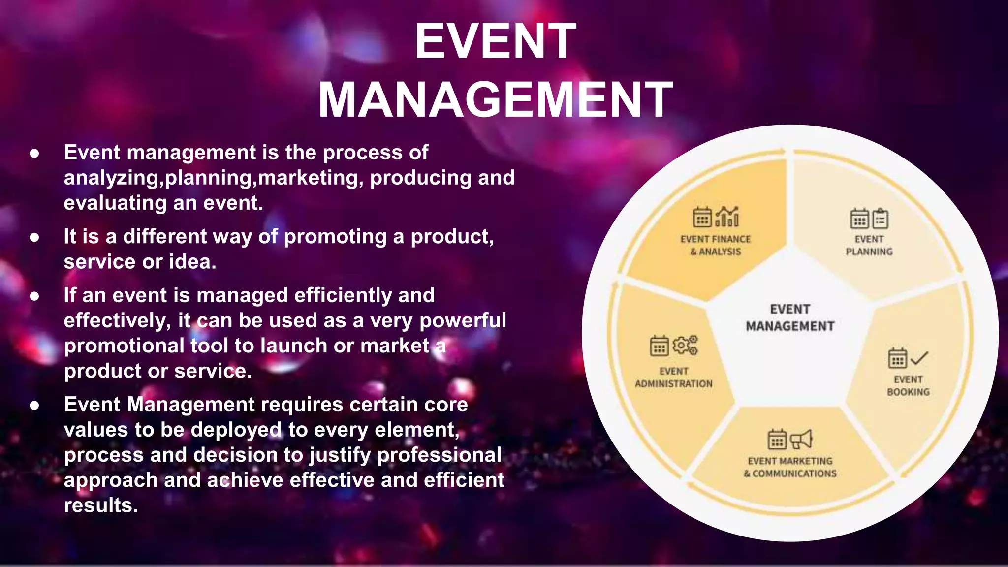 Event management ppt. | PPTX