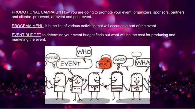 Event management ppt. | PPTX