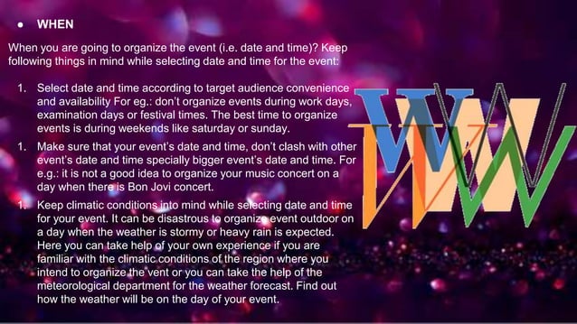 Event management ppt. | PPTX