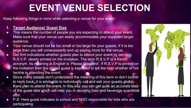 Event management ppt. | PPTX