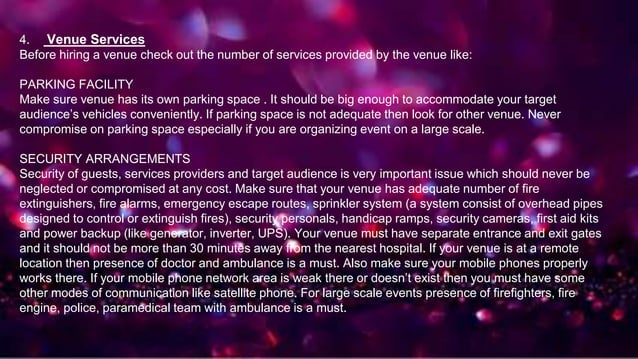 Event management ppt. | PPTX