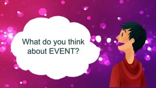 Event management ppt. | PPTX