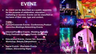 Event management ppt. | PPTX