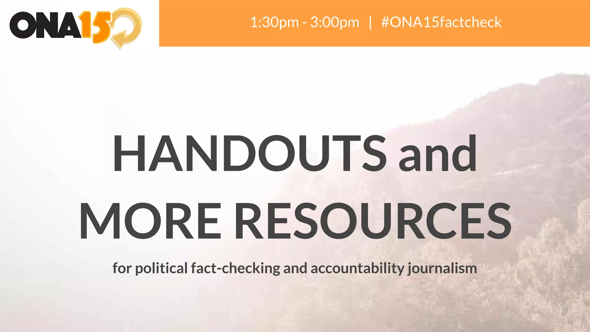 Journalism Fact-Checking 101 for the 2016 Elections | PPT