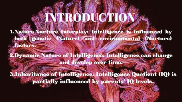Psychology, “ Factors affecting intelligence ”. | PDF
