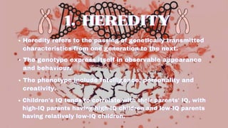 Psychology, “ Factors affecting intelligence ”. | PDF