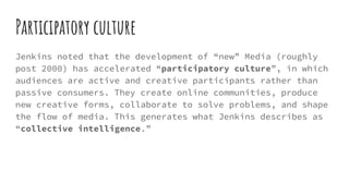 Fandom Henry Jenkins | PPT