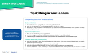 Webinar - Find Your DNA: Keys to Building an Effective Competency ...