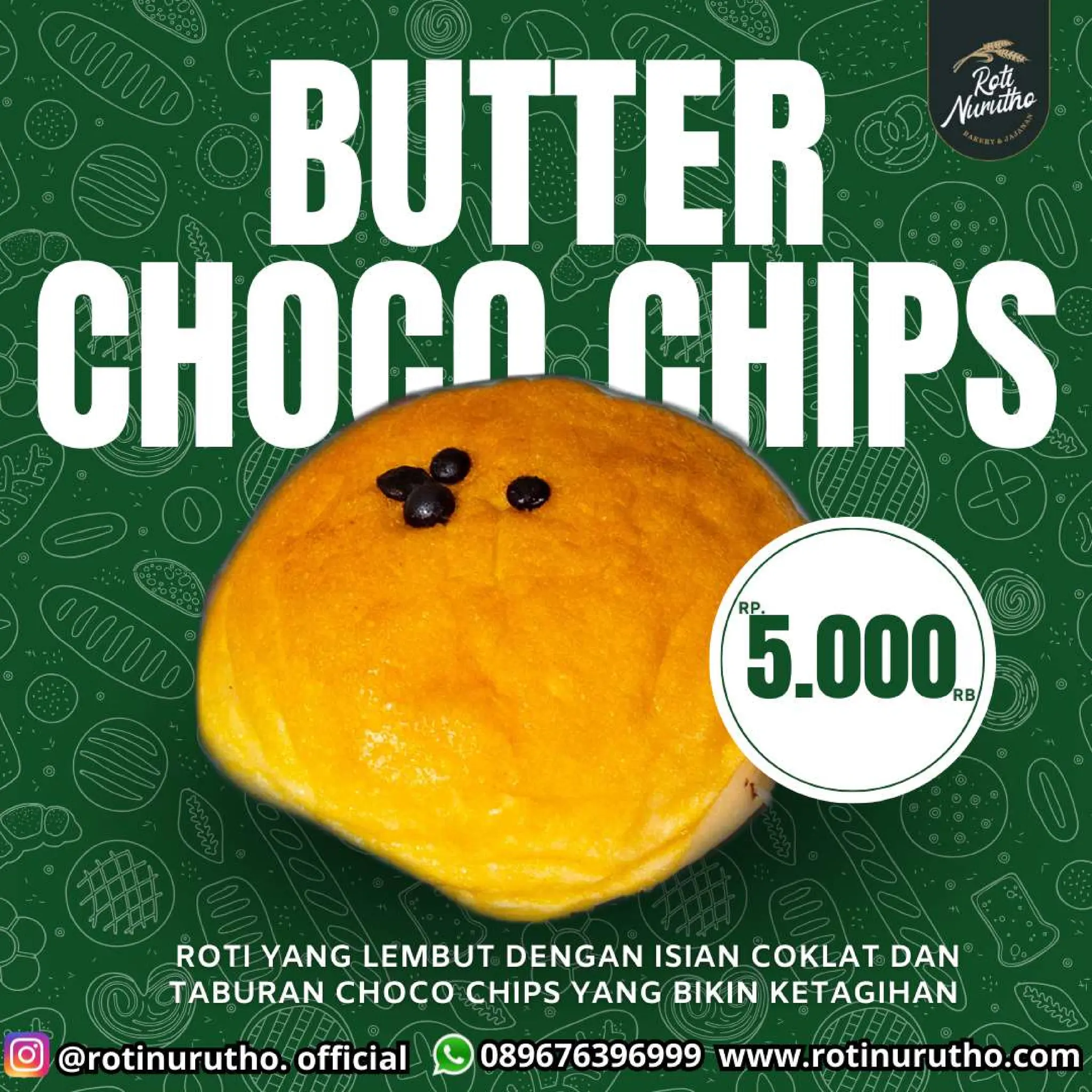 ROTI BUTTER CHOCO CHIPS NURUTHO SURABAYA DAN SEKITARNYA | PDF