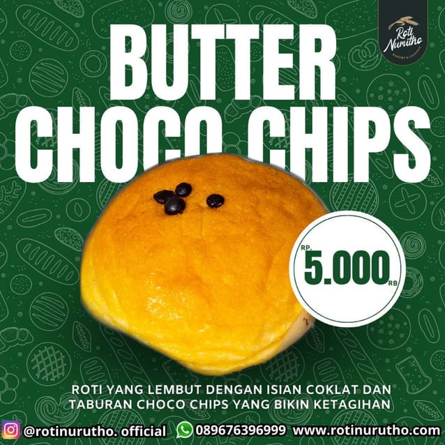ROTI BUTTER CHOCO CHIPS NURUTHO SURABAYA DAN SEKITARNYA | PDF
