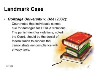 Copy Of Ferpa Ppt | PPT