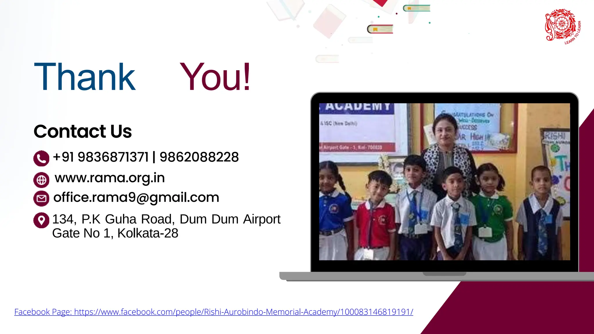 Rishi Aurobindo Memorial Academy (RAMA). | PPTX