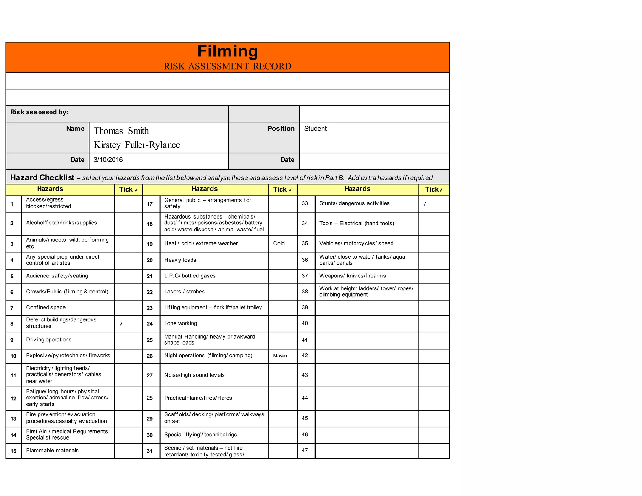 filming sample_risk_assessment.doc