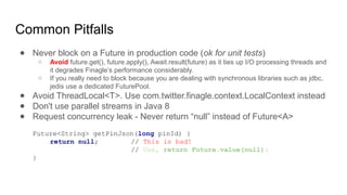 Finagle and Java Service Framework at Pinterest | PPT