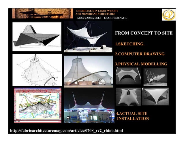 LIGHTWEIGHT CONSTRUCTIONS-'MEMBRANES' in Light wight and Membrane structures | PDF | Needlework ...