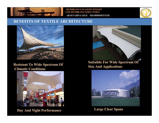 LIGHTWEIGHT CONSTRUCTIONS-'MEMBRANES' in Light wight and Membrane structures | PDF | Needlework ...