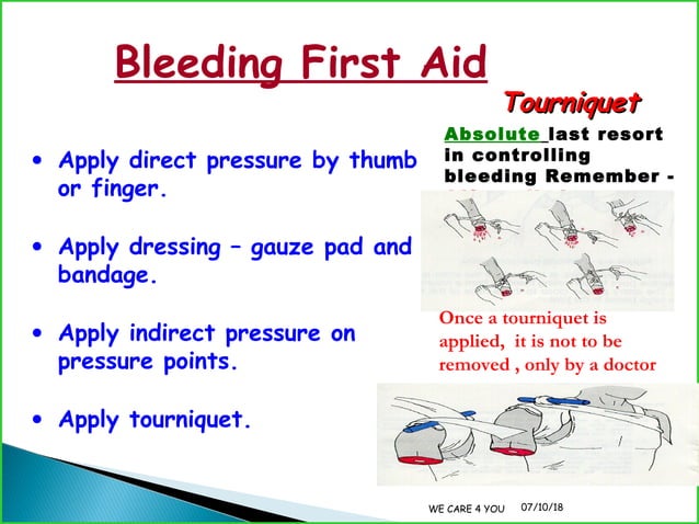 first aid talk | PPT