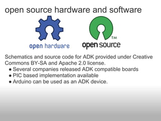 From Arduino to ADK | PPT