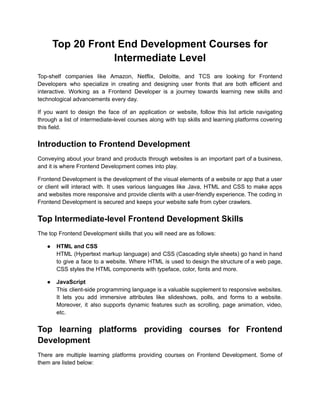Frontend Development - Intermediate Level.pdf