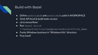 Fusing Artificial Intelligence with Augmented Reality on Android - 1 Feb. 2019 | PPT