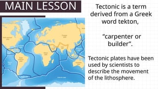 Copy of G10 Lesson 1 Plate Tectonic Theory and Formation of Continents.pptx