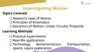 Grade 9 - Science Fourth Quarter Physics | PPTX
