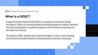 Google Developers Students Club (GDSC) Lead 2024 Application Guide | PPTX