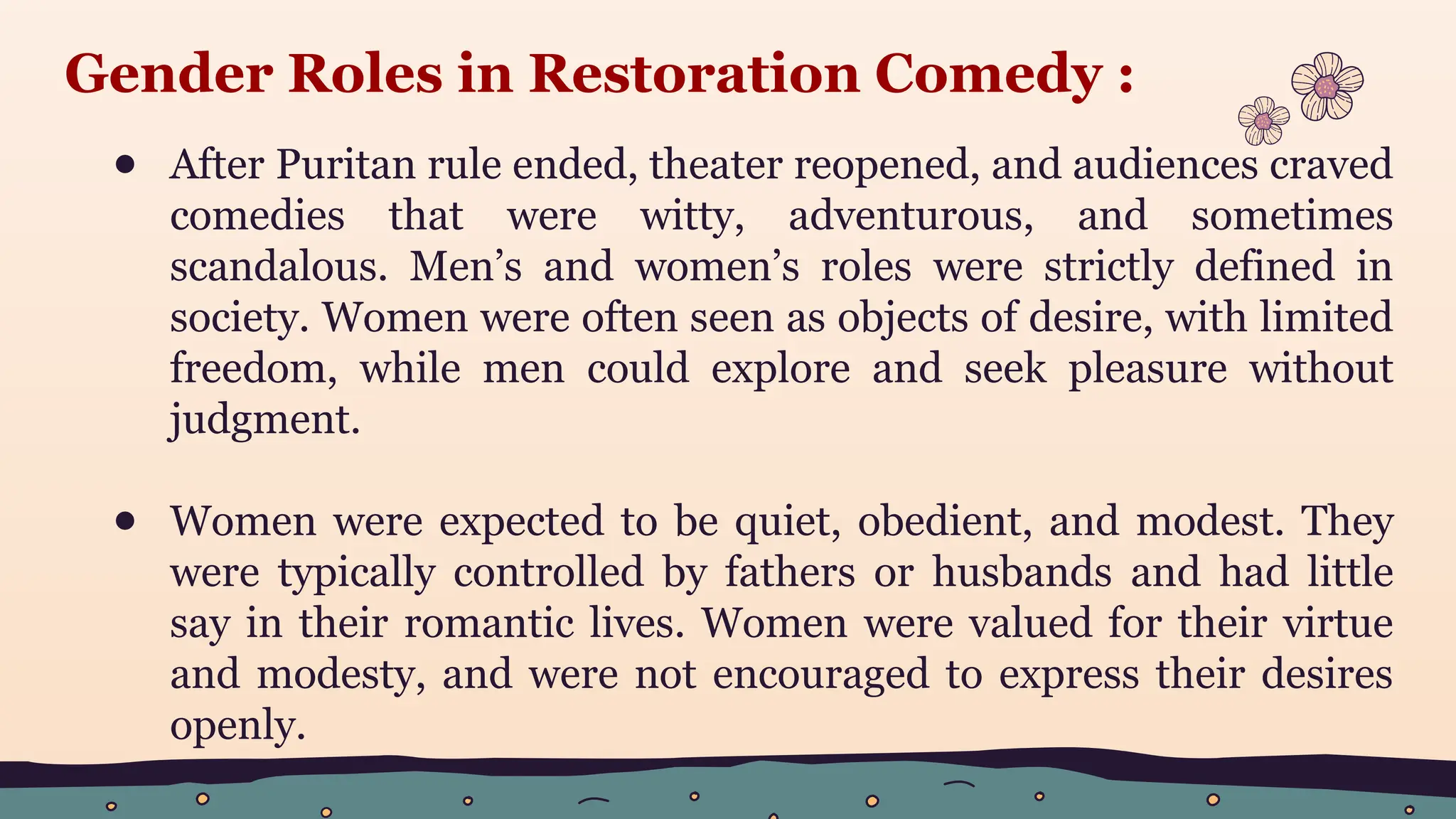 Paper_101 Gender Role and Feminism In : ‘The Rover’ | PPTX