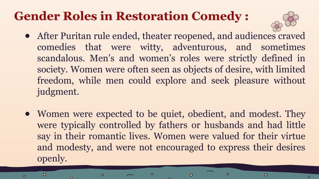 Paper_101 Gender Role and Feminism In : ‘The Rover’ | PPTX