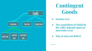 Sale of Goods Act | PPT