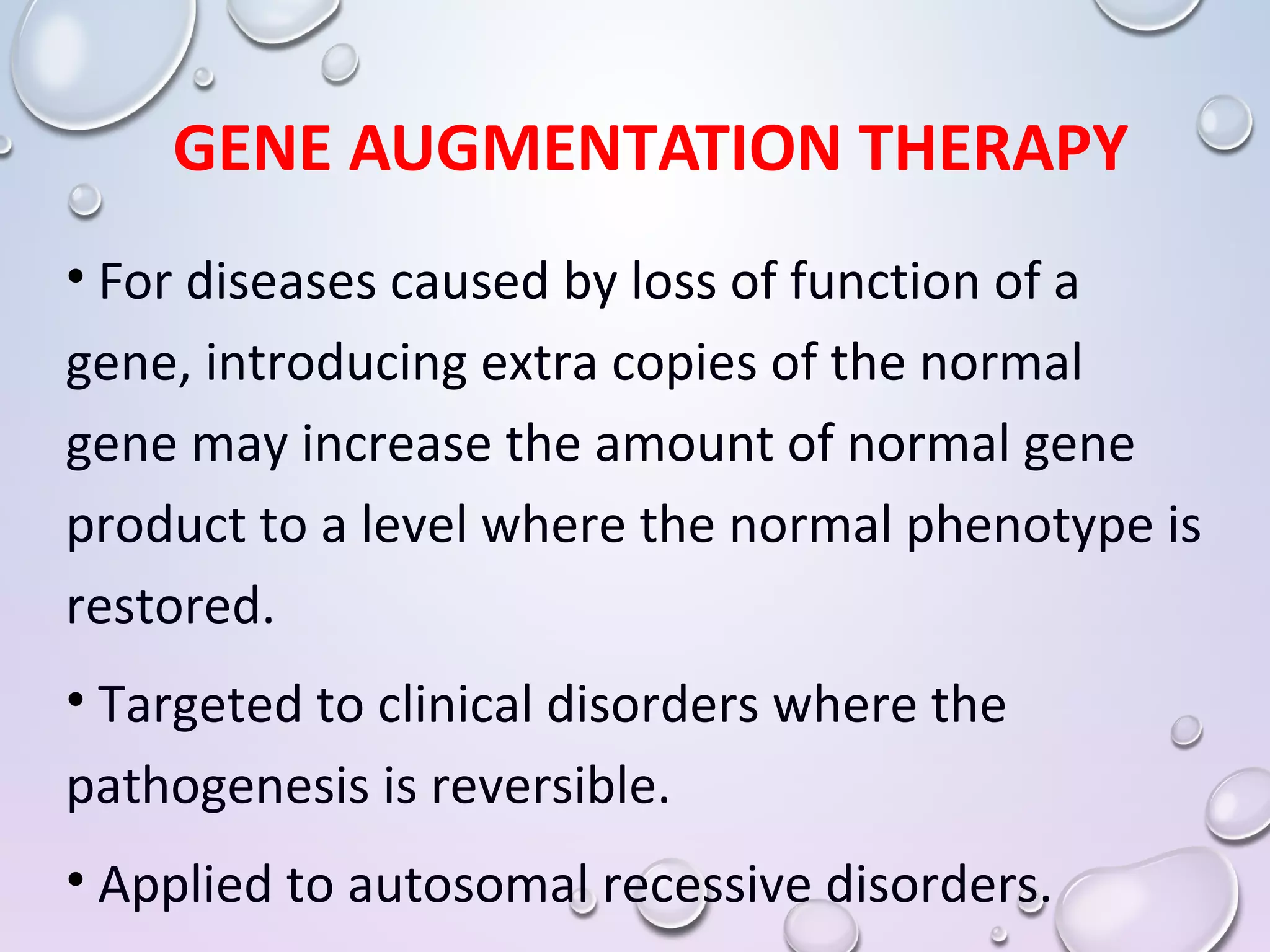 Gene therapy | PPT