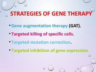 Gene therapy | PPT