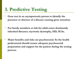 Genetic Testing In Neurology | PPT