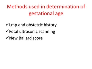 gestational age for neonates by ballard score.pptx