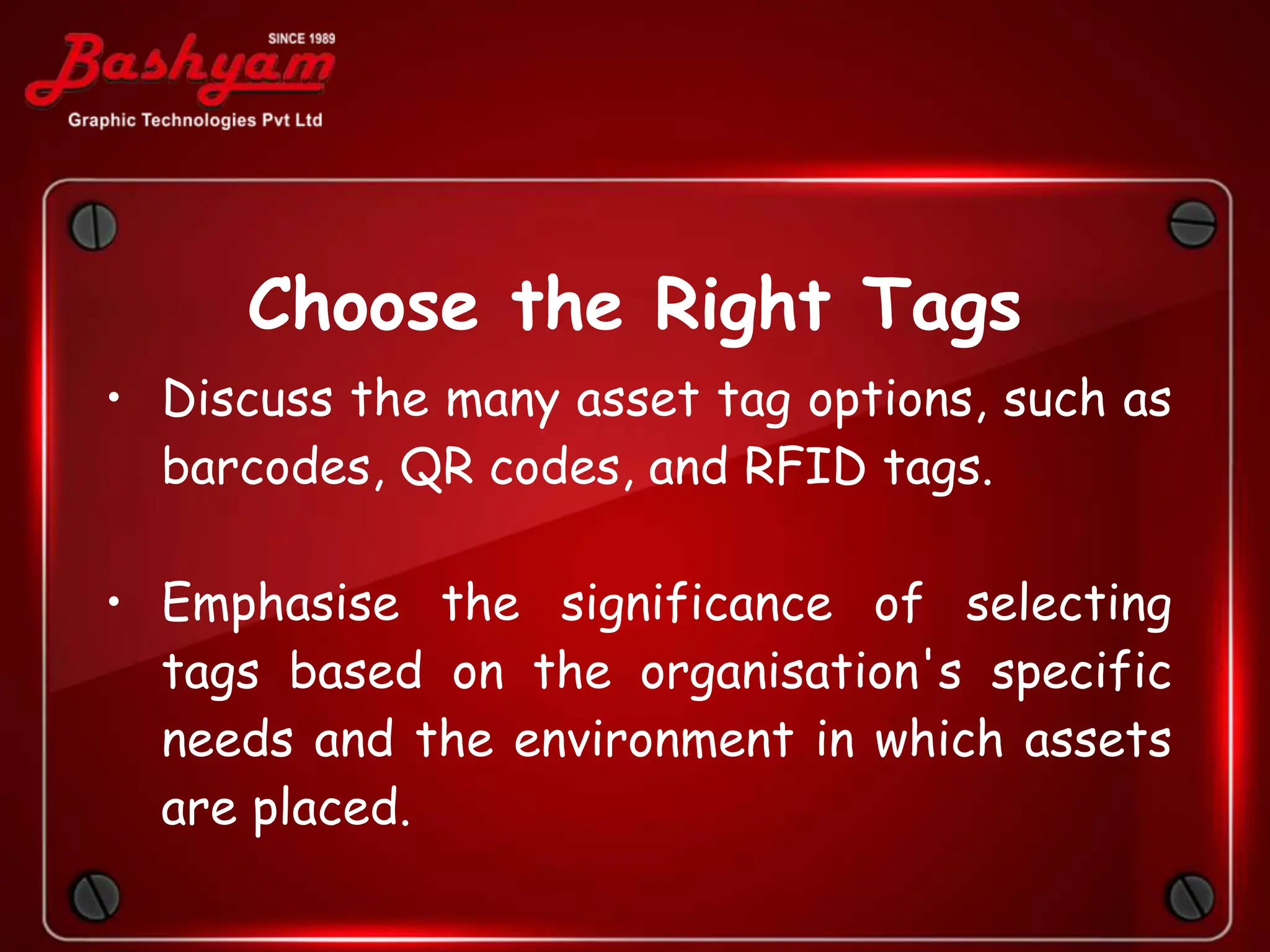 6 Key Steps to Creating an Effective Asset Tagging System | PPTX