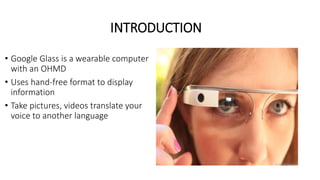 Google glass | PPT