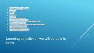 Grade 6 Science NCERT Sorting Materials into Groups .pptx