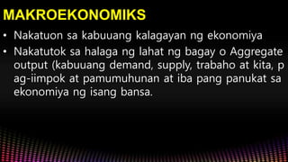 Ang mga modelo sa Paikot na daloy ng ekonomiya.pptx