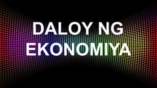 Ang mga modelo sa Paikot na daloy ng ekonomiya.pptx