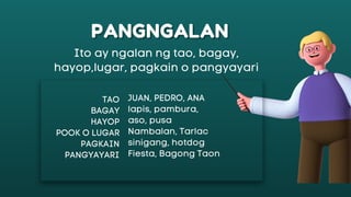 Copy of Green 3D Gradient English Parts of Speech Pronoun Educational ...