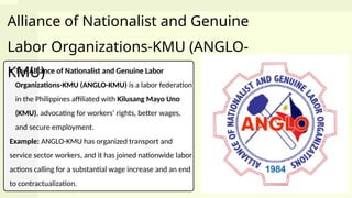 Kilusang mayo uno presentation with explanation | PPTX