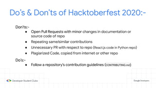 Hacktoberfest 2020 | PPT